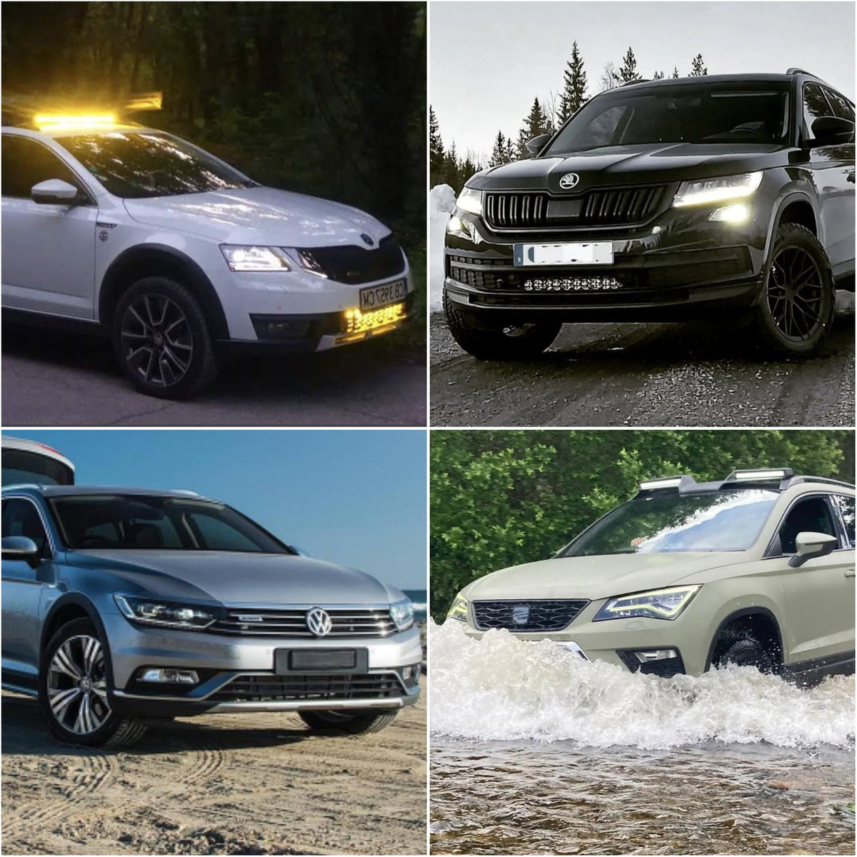 Skoda | Seat | Rest of World VW | Audi products