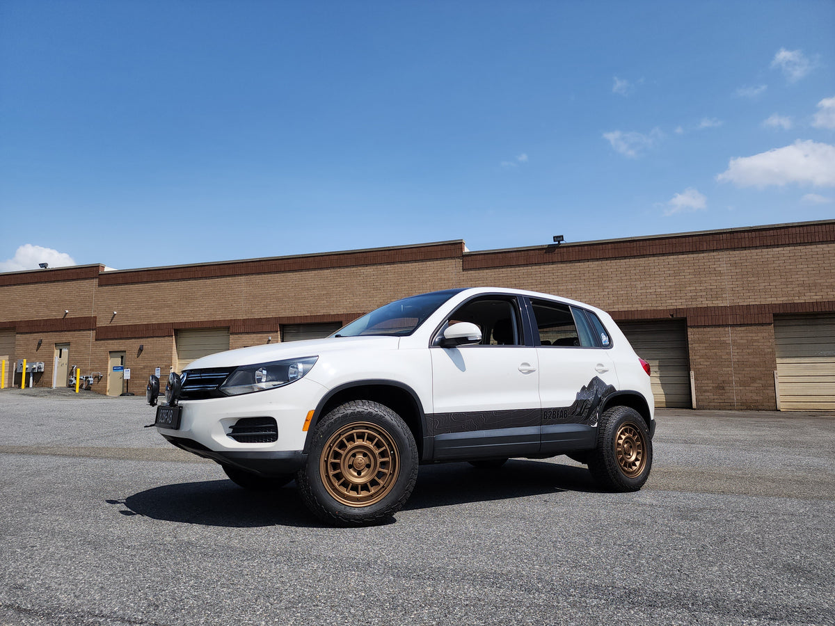 B2BFAB VW Tiguan Mk1 2009 to 2018 Complete Lift Kit Package