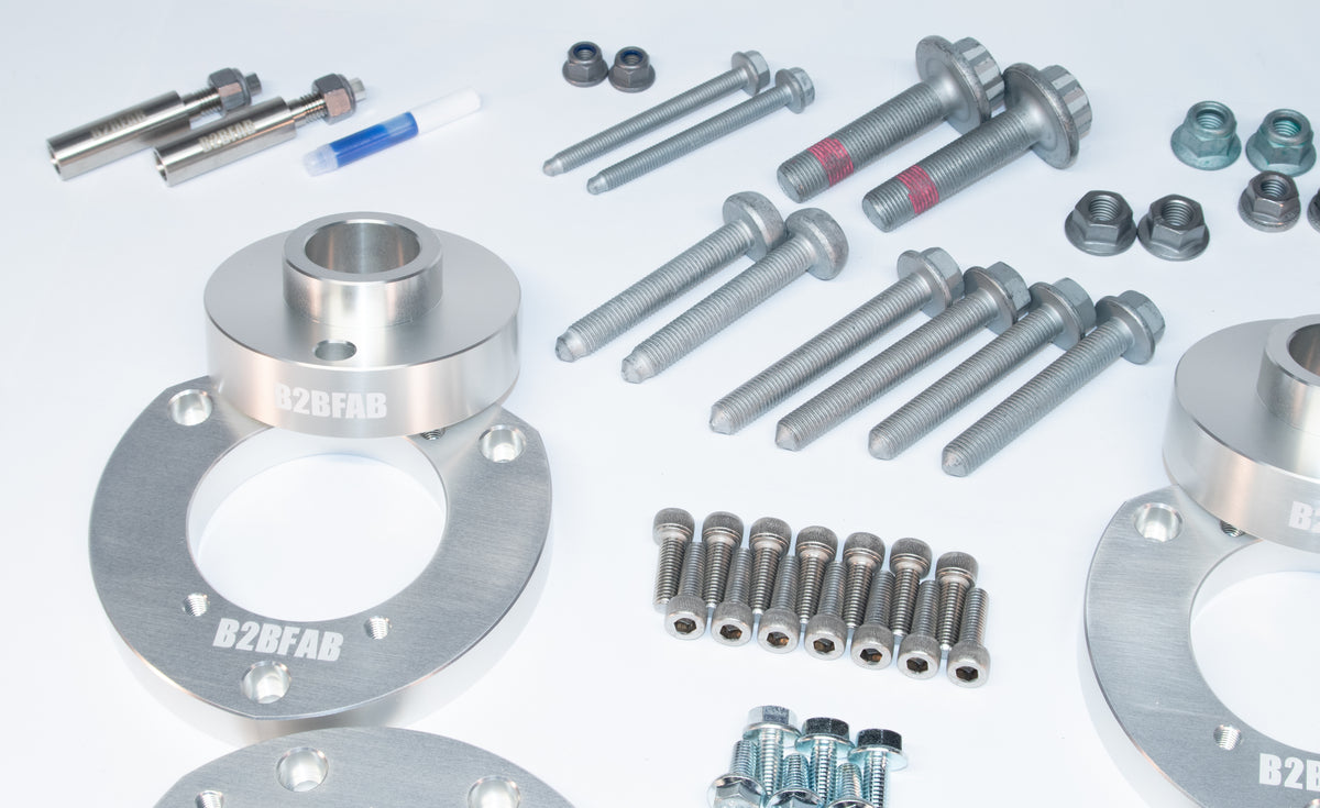 B2BFAB VW Golf Alltrack Mk7 2017 to 2019 Basic Lift Kit Package