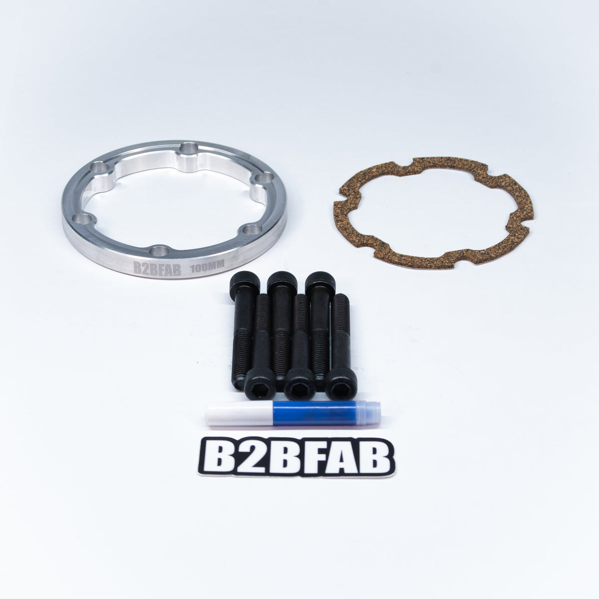 B2BFAB 100mm Axle Spacer Kit, For VW Mk7 | Mk6 | Mk5 |Mk4, One Kit Per